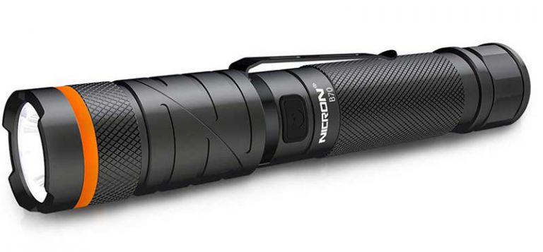 The Nicron B70 is a flashlight with a twist - literally - The Gadgeteer
