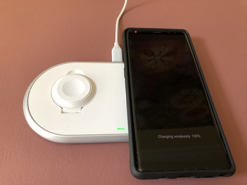 CHOETECH 2 in 1 Dual Wireless Charger review - The Gadgeteer