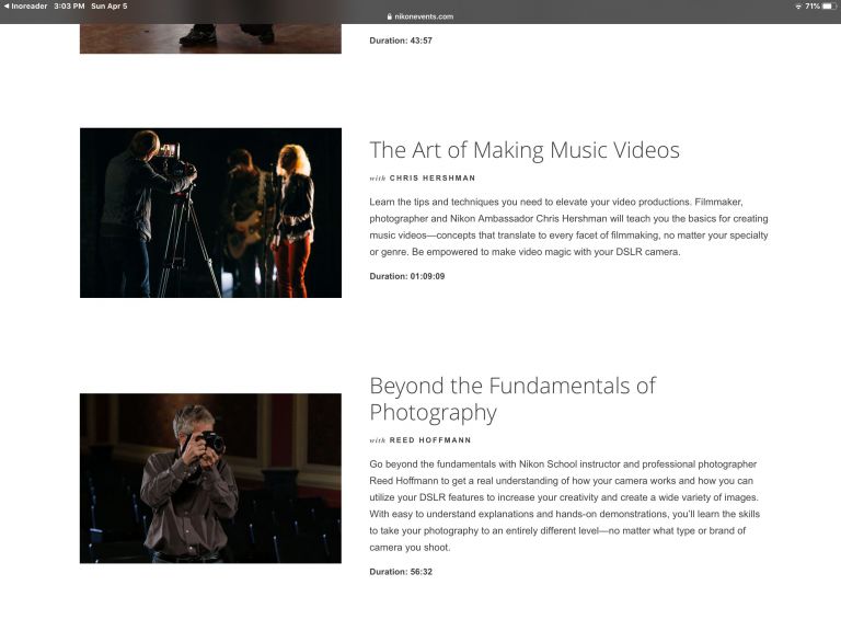 Nikon hosts free photography school online - The Gadgeteer
