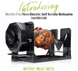 Round and round - Roto-Q 360 mechanical rotisserie - The Gadgeteer