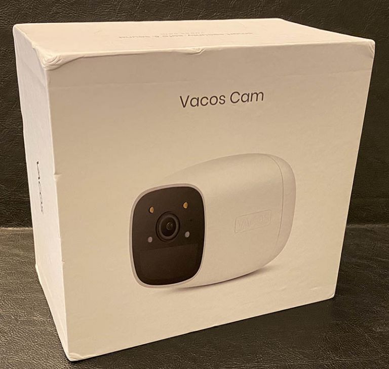Vacos Cam wireless surveillance camera review - The Gadgeteer
