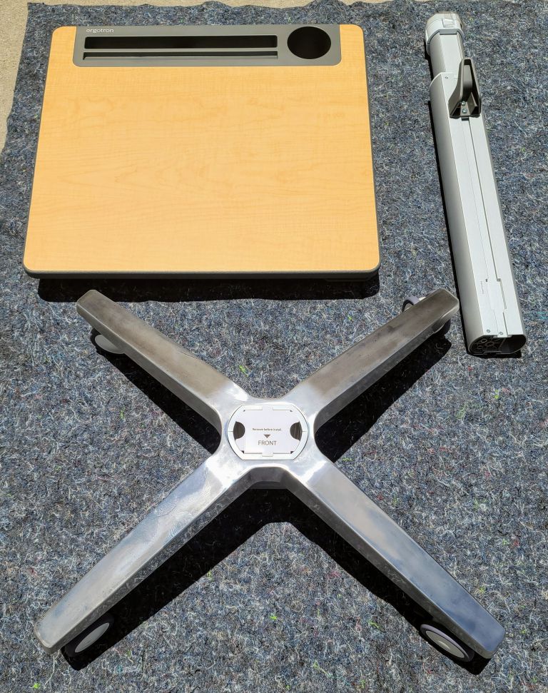 Ergotron Mobile Sit/Stand Desk Review - The Gadgeteer