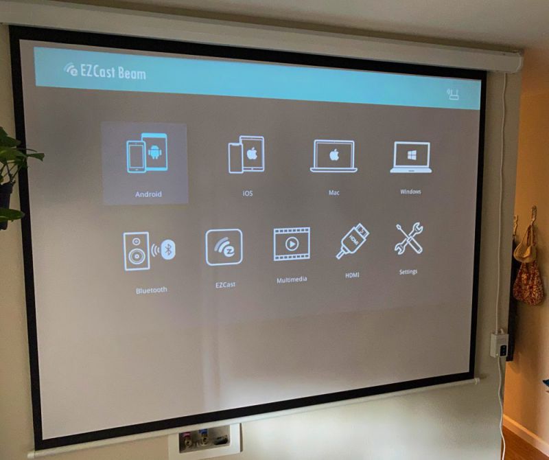 EZCast Beam V3 Projector review - Magic in a box? - The Gadgeteer