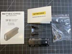 Nitecore TIP SE Dual-Core keychain EDC flashlight review - The Gadgeteer