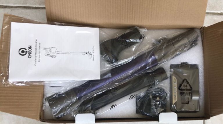 ONSON A10 cordless vacuum review - The Gadgeteer