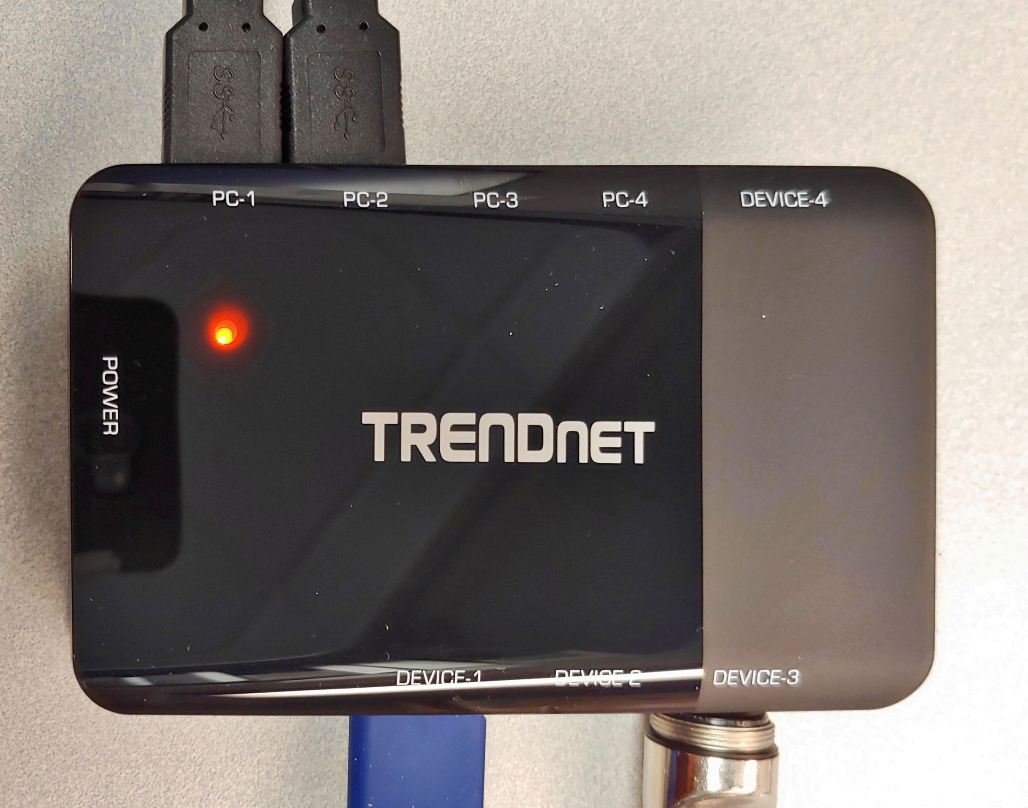 TRENDnet TK-U404 multi system USB switch review - The Gadgeteer