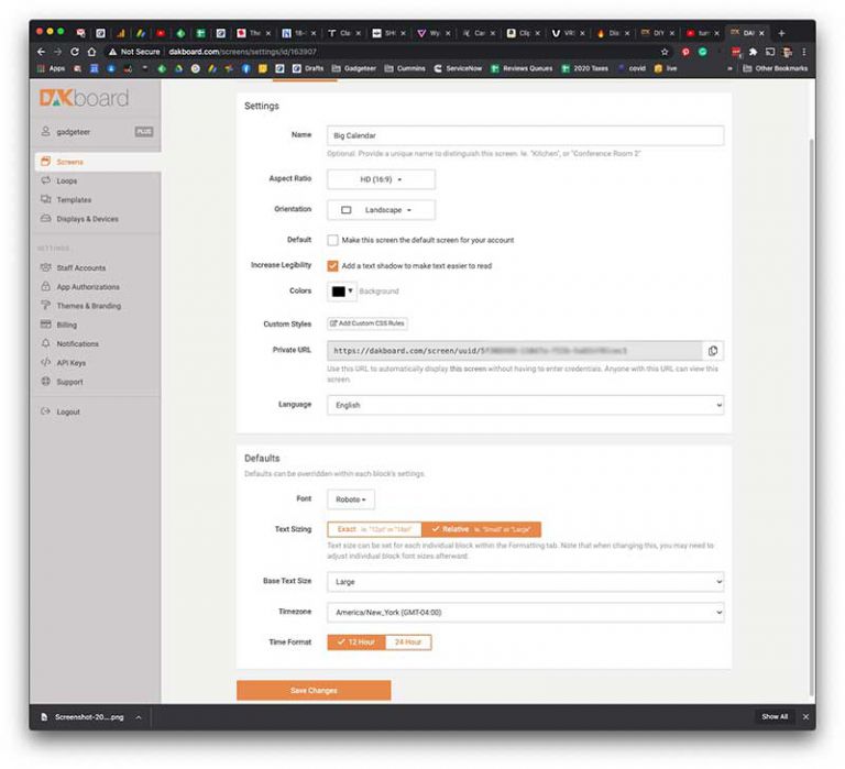 Dakboard smart display review - Build a DIY always on wall display ...