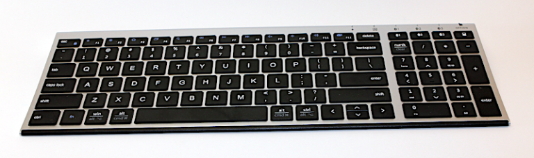 iClever Ultra Slim Full Size Rechargeable Wireless Keyboard review ...