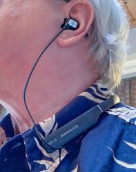 EPOS Adapt 460 Bluetooth in-ear neckband headset review – Come for the ...
