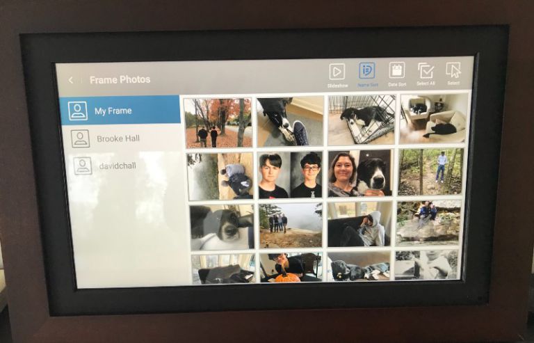 PhotoShare smart frame review - The Gadgeteer