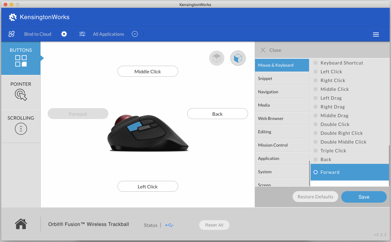 Kensington Orbit Fusion Wireless Trackball review - The Gadgeteer
