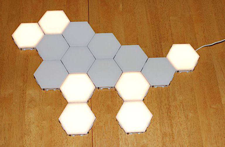 Polygon Light Tiles review - The Gadgeteer