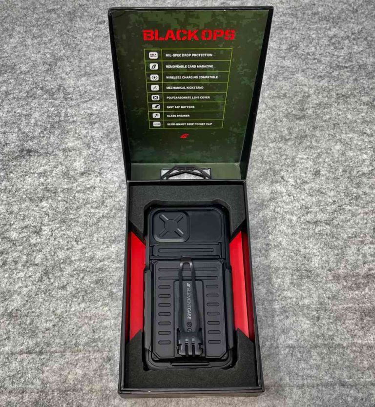 Element Case Black Ops X3 iPhone 12 Pro case review - The Gadgeteer