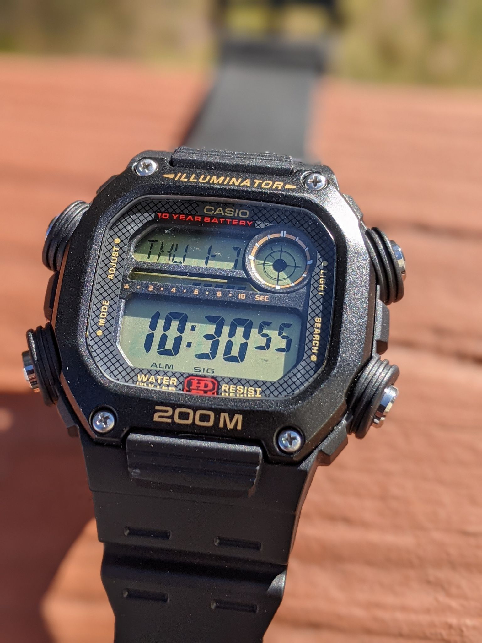 Casio DW291H heavy duty digital watch review - The Gadgeteer