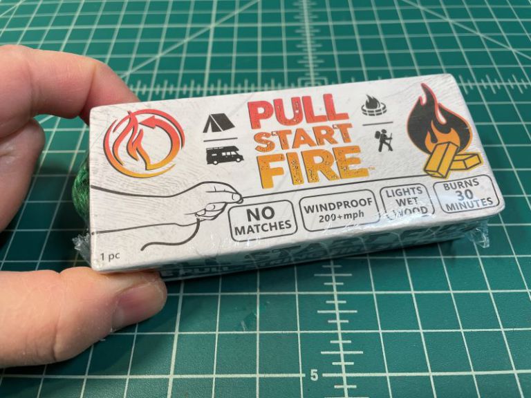 Pull Start Fire Pull String Firestarter review - The Gadgeteer