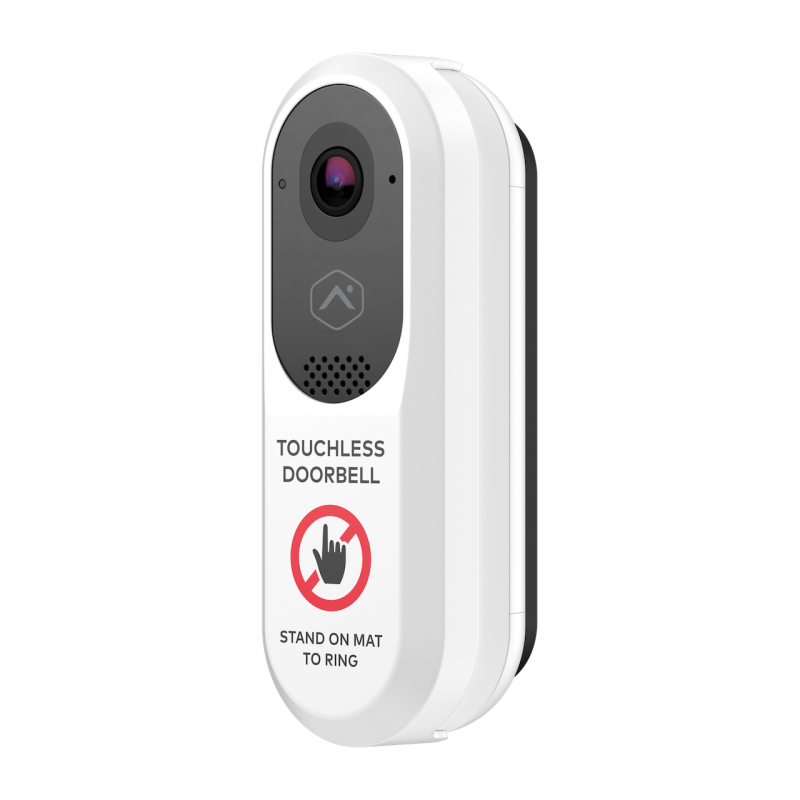 Alarm.com introduces a touchless video doorbell at CES - The Gadgeteer