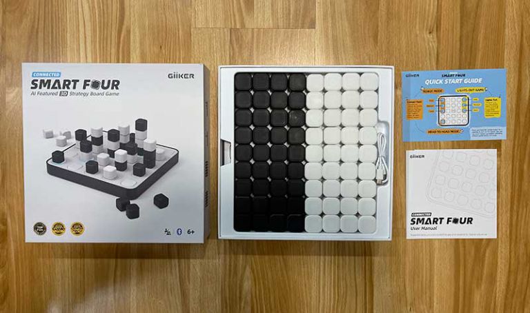 GiiKER Connected Smart Four game review - The Gadgeteer
