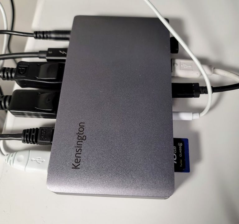 Kensington SD2500T hybrid nano docking station review - small ...