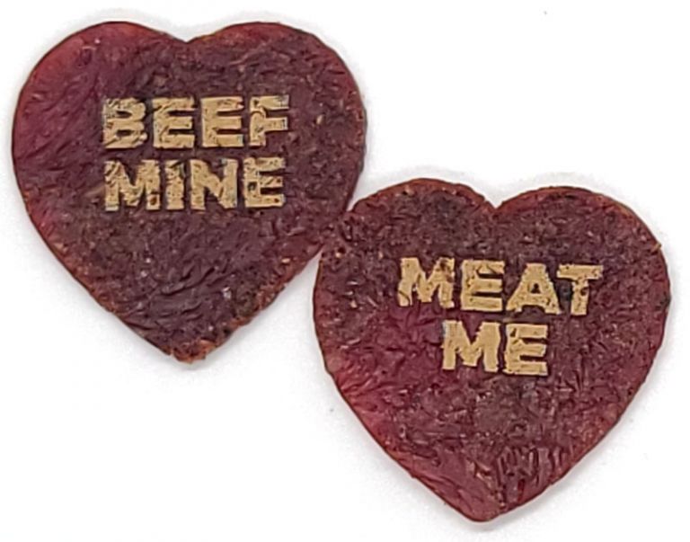 Meathearts let you profess your carnivore love with jerky and lasers ...