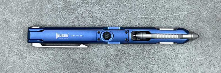 WUBEN Gecko E61 Rechargeable Penlight review - a multi-function EDC pen ...