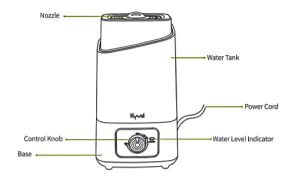Kyvol Vigoair HD3 Cool Mist Humidifier review - The Gadgeteer
