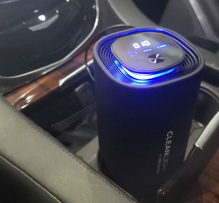 KeySmart CleanLight Air Pro portable ionic UV air purifier review - The ...