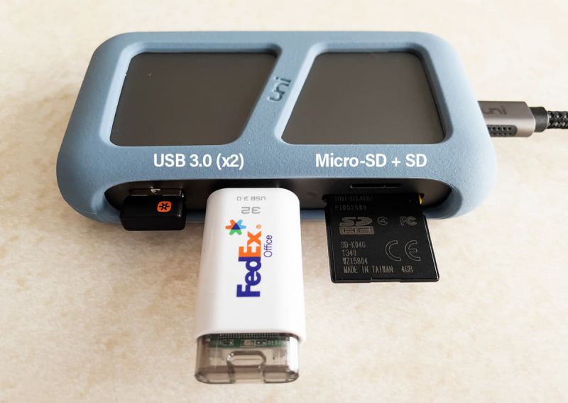 uni USB-C 8-in-1 Hub review - The Gadgeteer