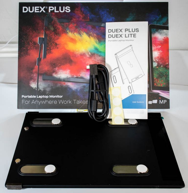 Mobile Pixels DUEX Plus dual monitor screen review - add a sliding ...