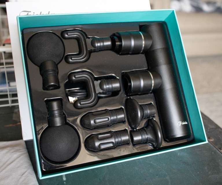 Fishda Double Head Massage Gun review - one head too many? - The Gadgeteer