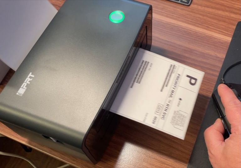 iDPRT SP410 thermal label printer review - The Gadgeteer