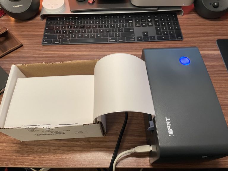 iDPRT SP410 thermal label printer review - The Gadgeteer