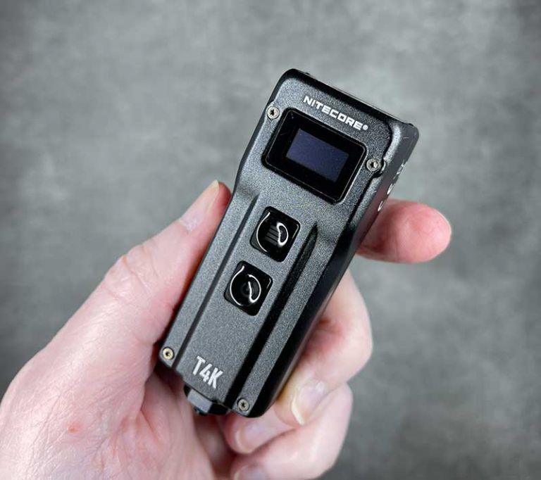 Nitecore T4K flashlight review - Put 4000 lumens in your pocket! - The ...