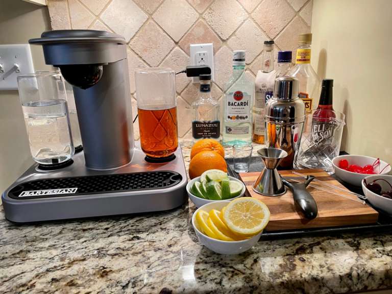 Bartesian premium cocktail maker review - It's the Keurig of cocktail ...