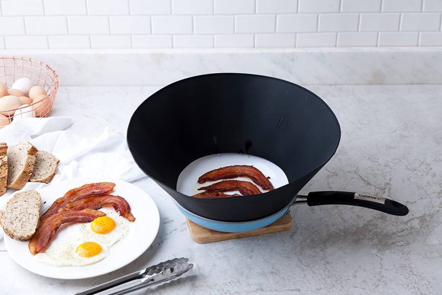 Frywall won't protect your computer but it will keep grease splatter ...