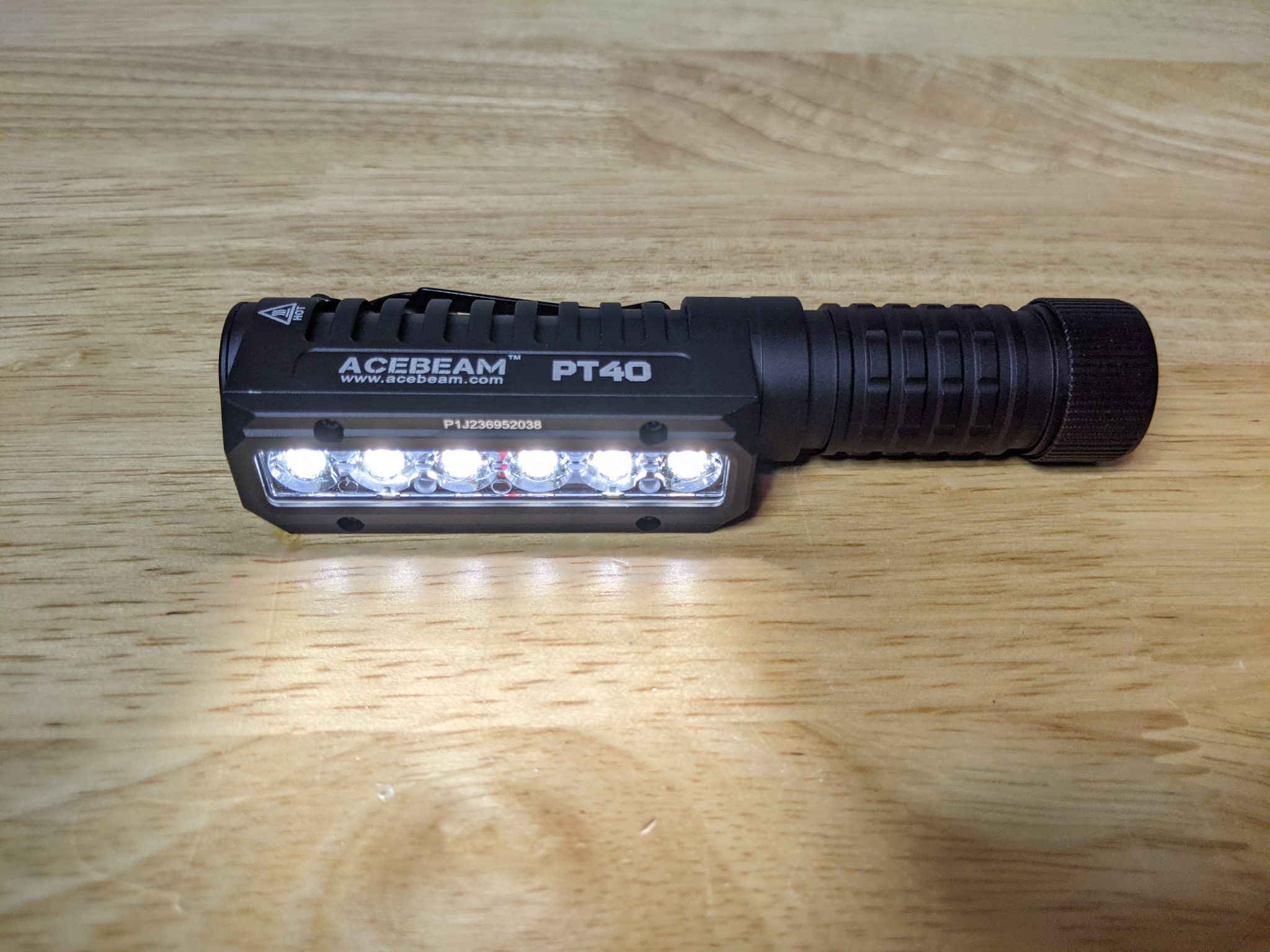Acebeam PT40 Multipurpose Work Flashlight review - The Gadgeteer