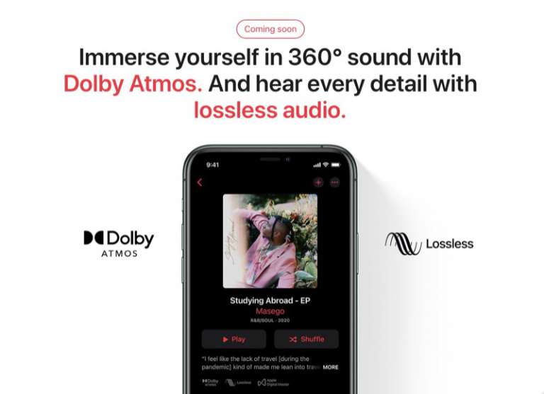 Apple announces Lossless Audio, Spatial Audio, Dolby Atmos coming to ...