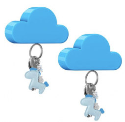 Fluffy Cloud, a magnetic holder for your keys - The Gadgeteer