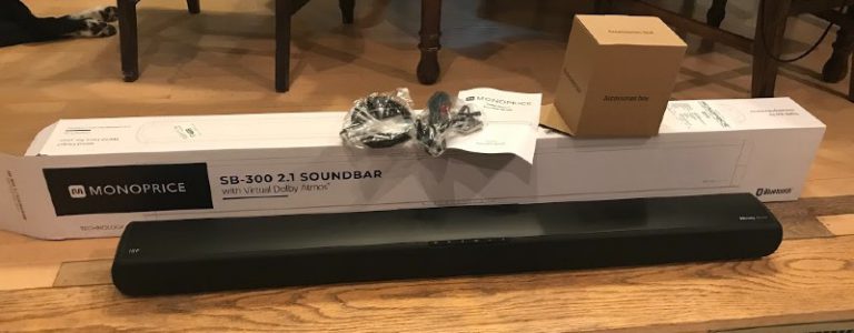 Monoprice SB-300 Virtual Dolby Atmos soundbar review - The Gadgeteer