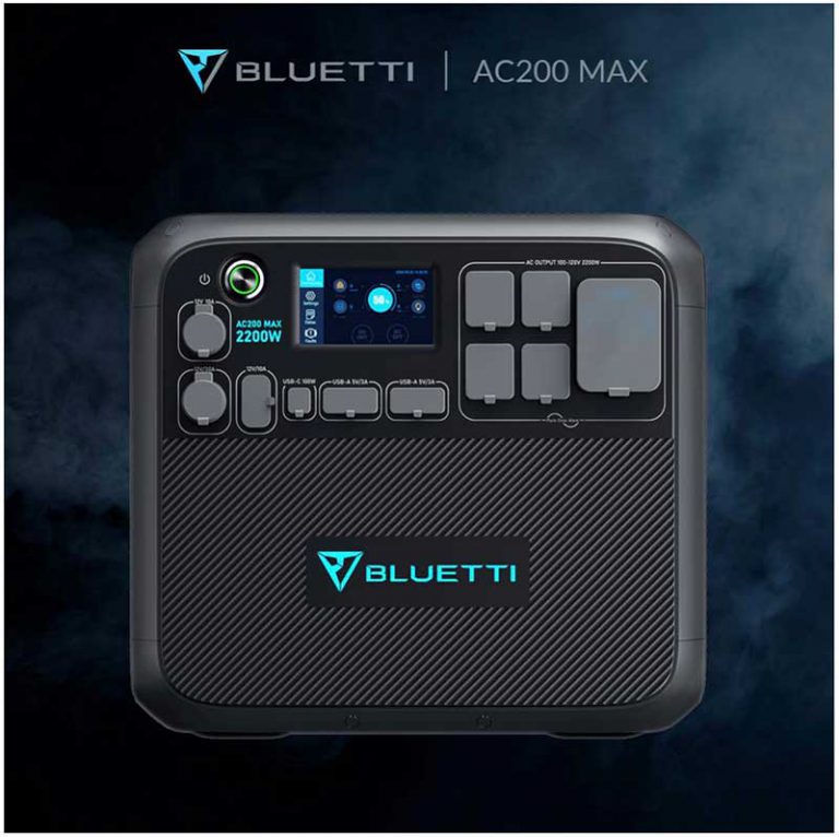 BLUETTI does it once again with the AC300 & AC200 MAX 6000W power ...