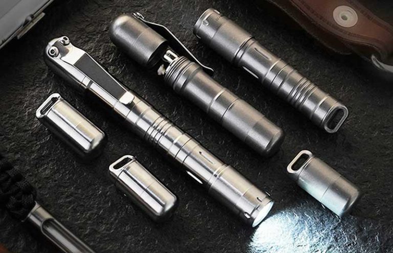 This EDC flashlight can start a fire and hold your meds - The Gadgeteer