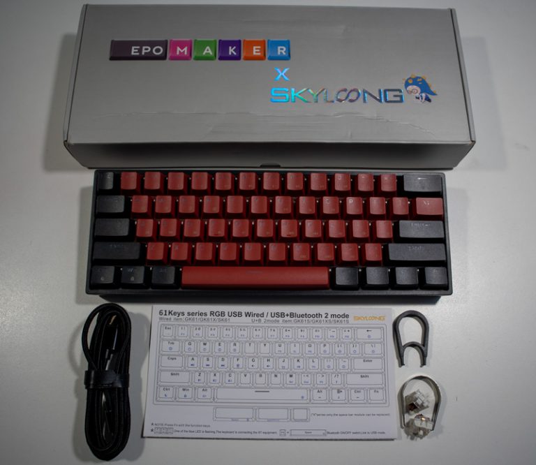 Epomaker SK61 mechanical keyboard review - small in size but big in ...