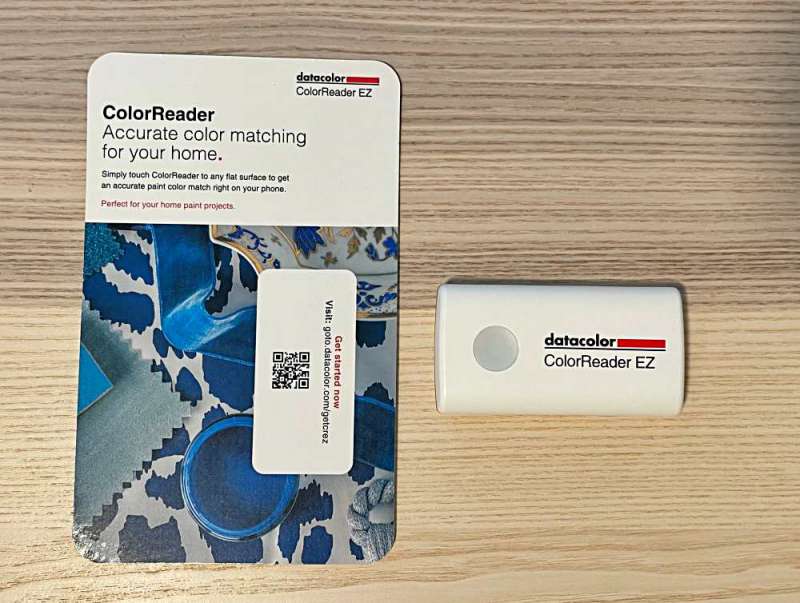 Datacolor ColorReader EZ review - Match and find paint colors in a ...
