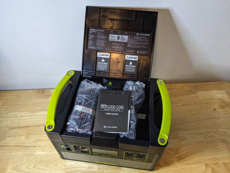 Goal Zero Yeti 1000 Core Portable Power Station review - Power all the ...