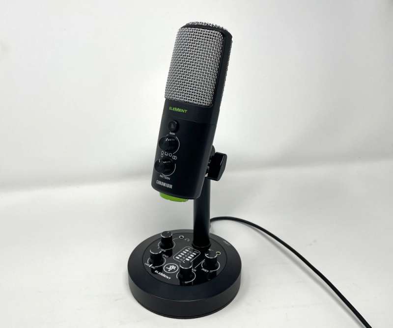 Mackie Element Series Chromium Microphone review - A desktop mic for ...