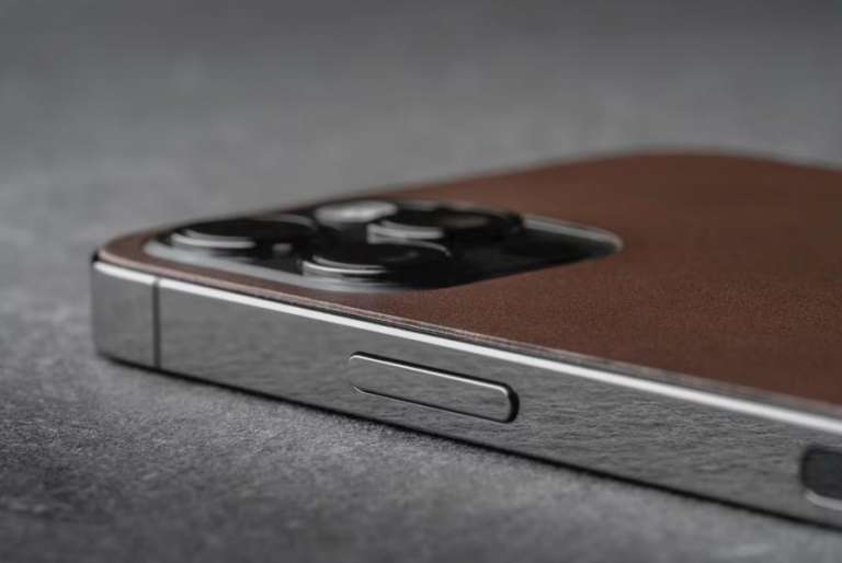 Give your iPhone 12 a premium leather look without the bulk of a case ...