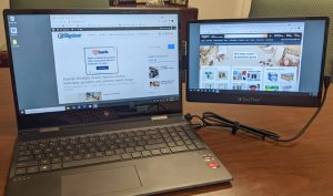 SideTrak Swivel monitor review - a second screen for your laptop for ...