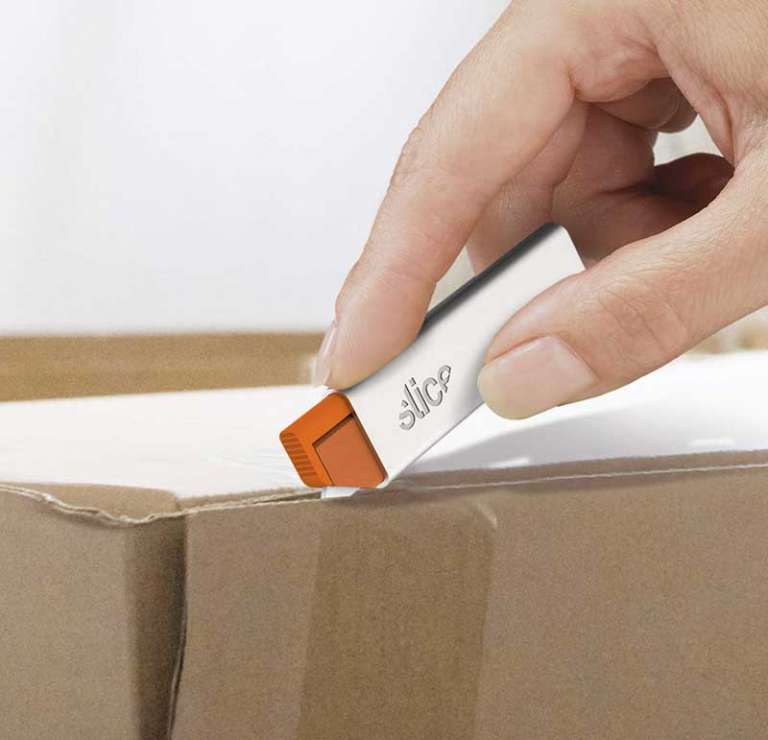 The Slice box cutter slices boxes open, but not your fingers - The ...