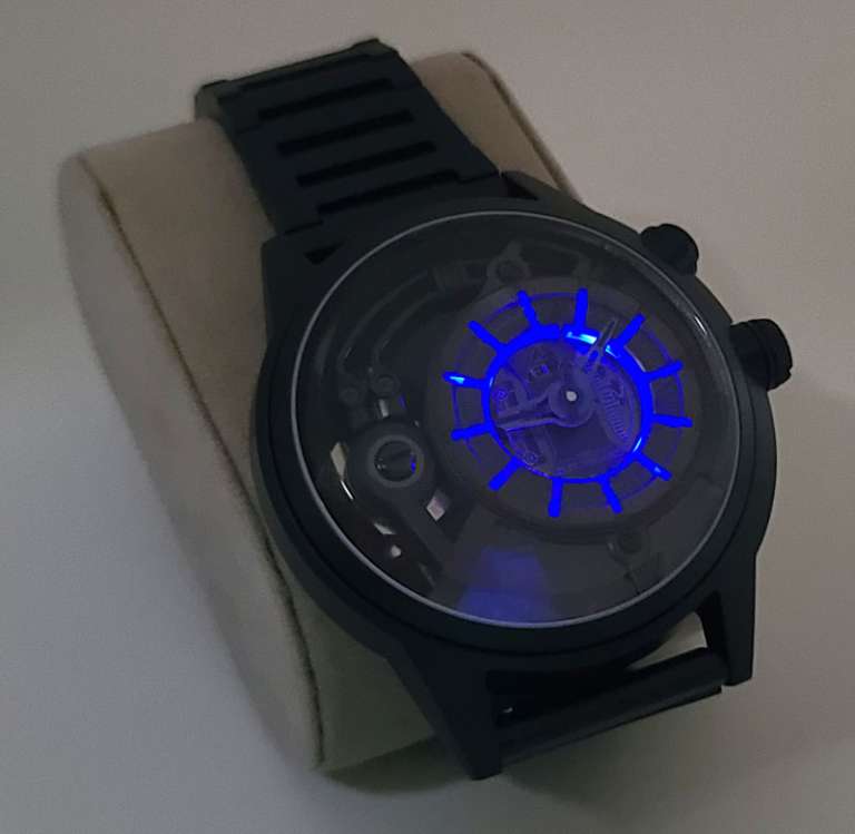 The Electricianz Blue Z watch review - A watch fit for a Blade Runner ...