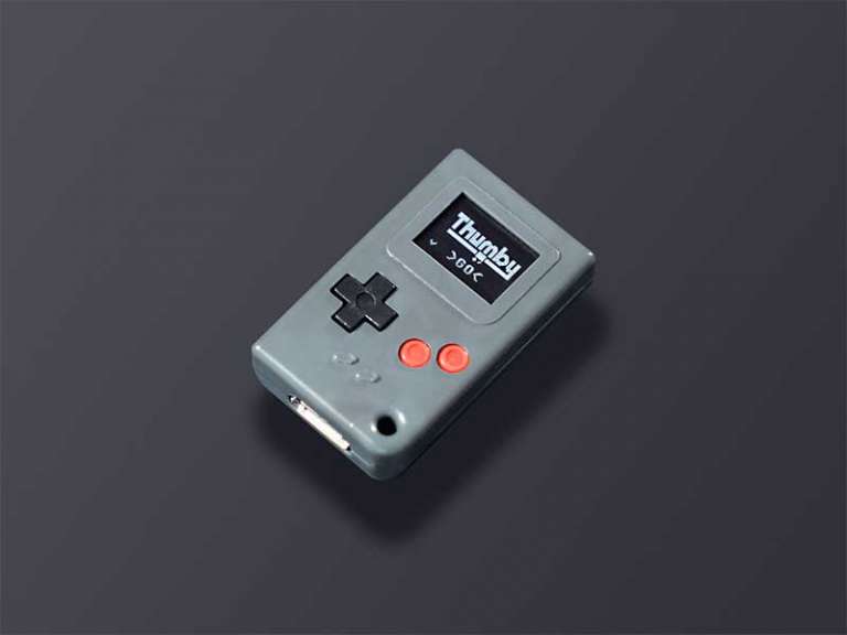 Thumby is the world's smallest gaming console! - The Gadgeteer