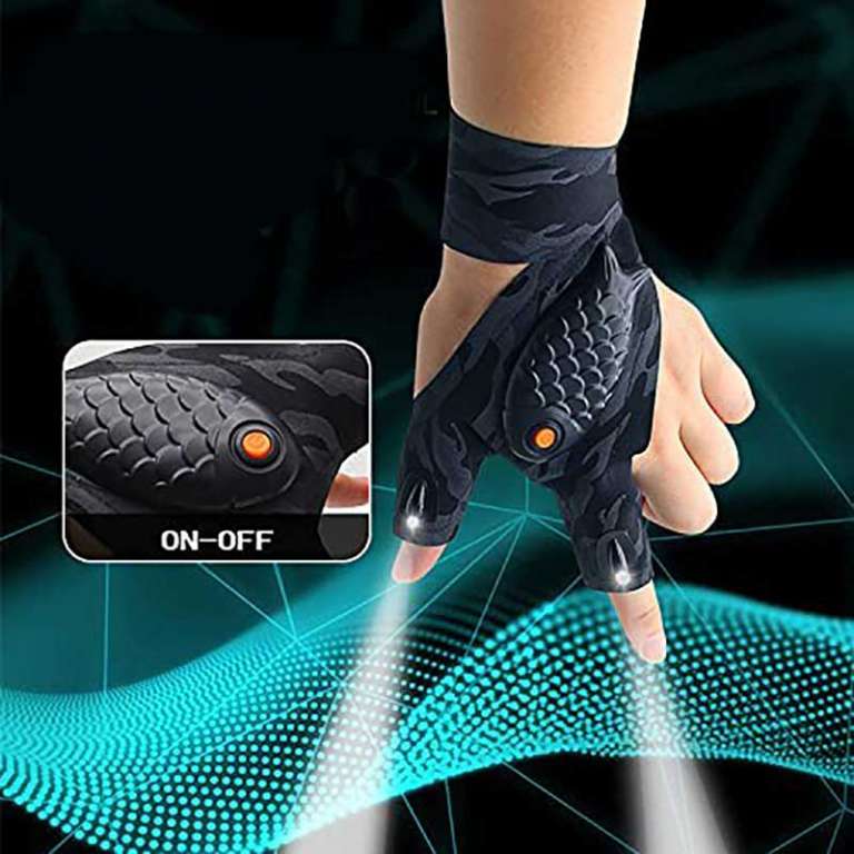 Flashlight gloves give new meaning to handsfree - The Gadgeteer
